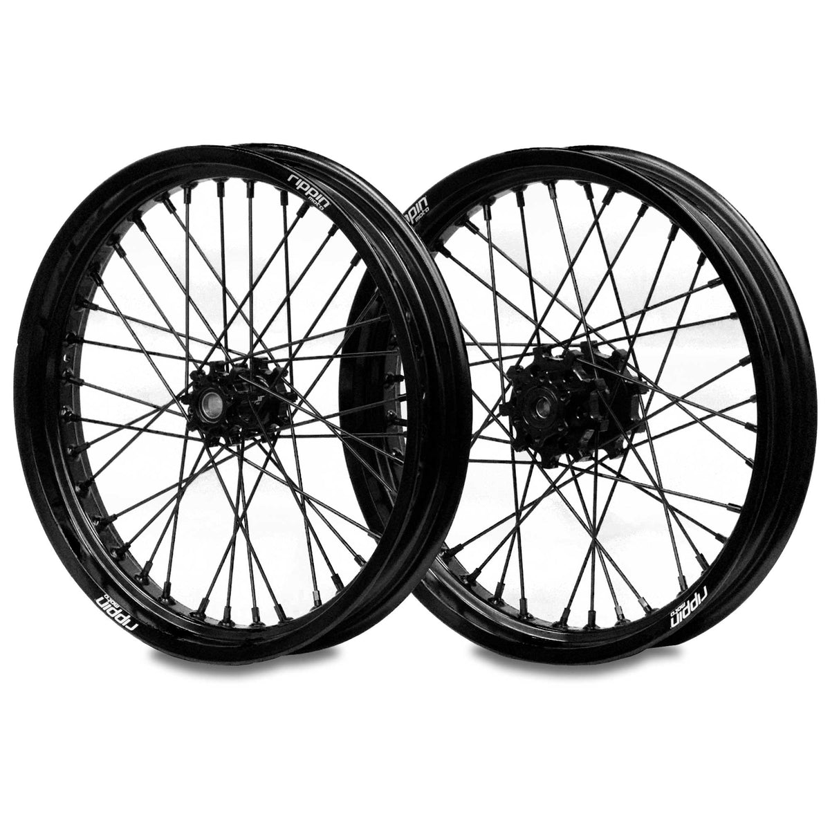 17/17" Blackline Supermoto Wheelset for Surron LBX / E-Ride PRO SS 2.0 ...
